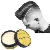 China Strong Hold Natural Look Matte Texture Hair Paste Hair Mud for Men Stock 100g Volume for sale