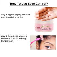 China Herbal Ingredient Custom Hair Styling Products Strong Holding Gel Edge Control for Women for sale
