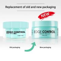 China Adults Broken Hair Finishing Cream Edge Control Hair Styling Cream with Custom Logo for sale