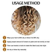 China Private Label Order for Organic Curl Enhancers Hair Treatment Cream for sale