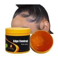 China Volume 200ML/300ML/500ML Formaldehyde-free Hair Styling Shine Jam Gel With Strong Hold for sale