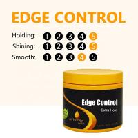 China Volume 200ML/300ML/500ML Formaldehyde-free Hair Styling Shine Jam Gel With Strong Hold for sale