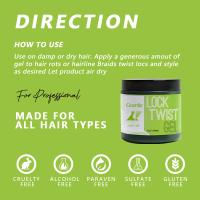 China Braid Gel Long lasting Edge Control Hair Gel 16oz Organic Nourishing Styling Firming Braiding Extra Hold Locking Gel for sale