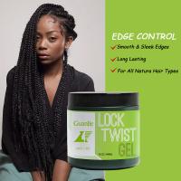 China Braid Gel Long lasting Edge Control Hair Gel 16oz Organic Nourishing Styling Firming Braiding Extra Hold Locking Gel for sale