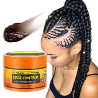 China Oem Conditioning Edge Control Water Based Water Based Long Lasting Sweat Proof Waterproof Wax Styling Gel Pomade for sale