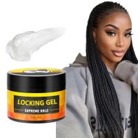 China Hair Wax Unbranded High Shine Pomade Super Strong Hold Twist Gel Edge Control for sale