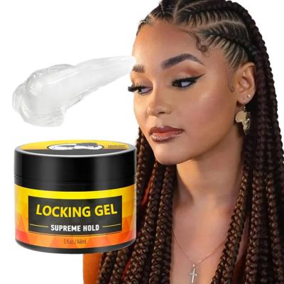 China Hair Wax Unbranded High Shine Pomade Super Strong Hold Twist Gel Edge Control for sale
