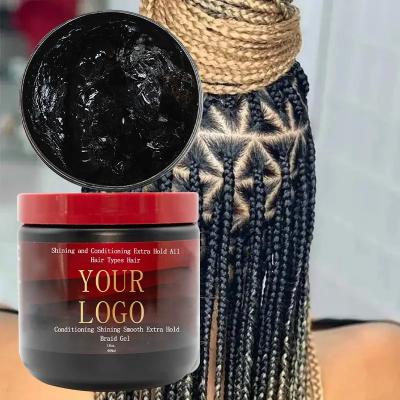 China Strong Hold Non-greasy Smoother Wax Styling Fixer Edge Control For Black Hair No Flaking White Residue Shine And Smooth for sale