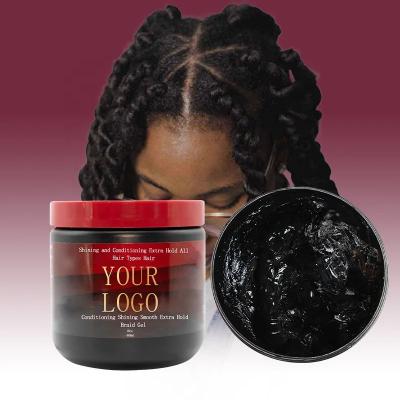 China 16oz Wax Styling Tamer Edge Control For Black Hair No Flaking Edge & Braid Gel Original Twist Collection Smooth Extra Firm Hold for sale