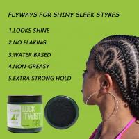 China No Flaking Extra Strong Hold Control Frizz Edge Control Lock Twist Gel Organic Smooths Anti Frizz Braid Gel For Braids for sale
