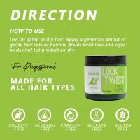 China No Flaking Extra Strong Hold Control Frizz Edge Control Lock Twist Gel Organic Smooths Anti Frizz Braid Gel For Braids for sale
