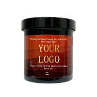China No Flaky White Strong Hold Big Size Braid Hair Locking Gel Anti-Frizz Long Lasting Locks Hair Gel For Braids for sale