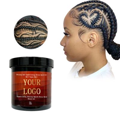 China Private Label Hair Wax Colorful Pot Strong Hold 7 Smells Edge Control Hair Wax Pomade For Women for sale
