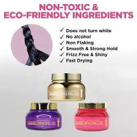 China Braids And Locs Hair Styling Wax Braiding For African Loc And Twist Gel Extra Hold Lock Twist Conditioning Shining Braid Gel for sale