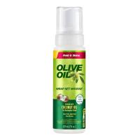 China Unisex Hair Mousse Olive Homecurly Wigparty Styling Curly Hair Strong Hold Extension Locks Hair Extensions For Braids for sale