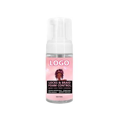 China Mousse High Shine No Flaking Gel Extra Hold Braid Foam Rich Foam Add Shiny Braiding Foam Mousse For Braids for sale