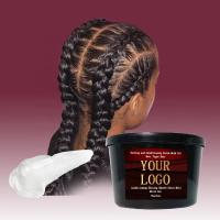 China make your own 64oz fast drying 24 hour hair edge control strong hold custom styling wax no white braid gel for sale