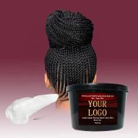 China make your own 64oz fast drying 24 hour hair edge control strong hold custom styling wax no white braid gel for sale
