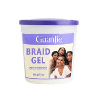 China Private Label Braiding Edge Control Hair Gel Hair Wax No Flaking Twist Neat Braid Conditioning Shining Hair Gel Edge Control Gel for sale