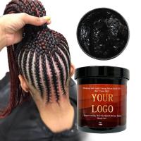 China African Hair Moisturizing Twists Hair Styling Gloss Gel Edge Control No Flaking Strong Hold 16oz Braid Gel for sale