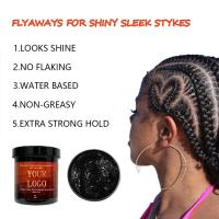 China Private Label Newest No Flaking No Residue For 4c Hair Gel Edge Control For Smooth All Day Extra Strong Hold Keep Good Styling for sale