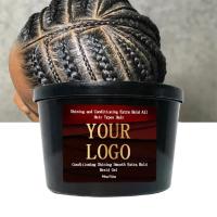 China 64oz Braid Gel for Braid Twist No Flaking Olive Oil Custom Wholesale Braiding Jam Extra Hold wholesale 4C Hair Edge Control for sale
