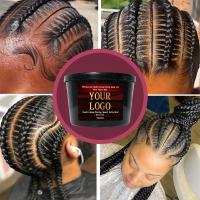 China black hair firm hold water based long-lasting clear color no label custom logo strong hold edge control for 4c hair for sale