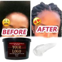 China Strong Hold Non-greasy Smoother Wax Styling Fixer Edge Control for Black Hair No Flaking White Residue Shine and Smooth for sale