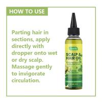 China Custom Logo Olive Hair Scalp Oil Wholesale Natural And Pure Nourishing Exotic Scalp Oil Relief Promote Growth Hair Oil for sale