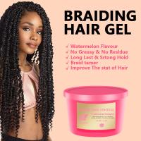 China Latest Products No Sticky Strong Hold No Residue Braiding Jam Extra Hold 4C Hair Edge Control for sale