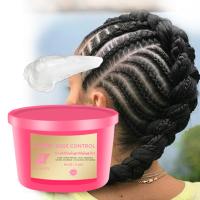 China Alcohol Free No Flaking Extra Firm Hold Control Frizz Edge Control 4c Olive Hair Styling Braid Loc Twist Braid Gel for sale