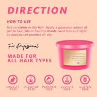 China Loc Edge Control Customized Strong Hold Pomade Styling Braid Gel Extra Hold Private Label for Hair for sale