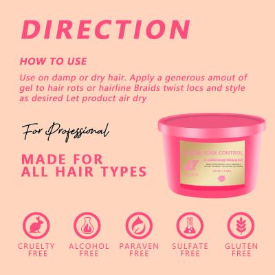 China Hypoallergenic Braid Products Hair Styling Edge Control Gel Heat Protection for sale