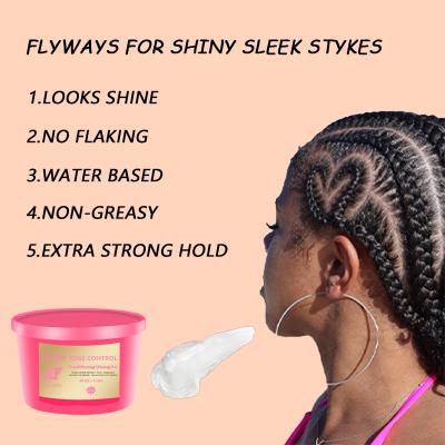 China 64oz Fast Drying 24 Hour Hair Edge Control Private Label Strong Hold Custom Styling Wax for sale
