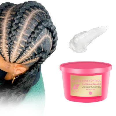 China Braiding Gel Private Labeling Loc Gel extra Hold Big Size Braid Loc and Twist Gel for sale