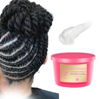 China Fast Shipping Extreme Hold Braid 64oz Gel Factory Direct Supply No Flake Extra Hold High Shine Braiding Edge Control Loc Gel for sale
