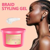 China 64oz Hair Styling Gel Wax Strong Hold Braid Edge Control Big Size Conditioning Gel for Texturizing Hair Styling for sale