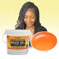 China For Braids Twist Locs Smooth Edges 56oz Braid Gel Extreme Hold High Shine Edge Control No White Residue Braiding Hair Gel for sale