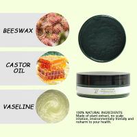 China Customize Logo Black Edge Control Wax Covering Gray Hair Anti-Frizz Moisturizes Hair Strong Styling Hold For Women for sale