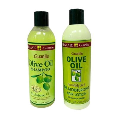 China Refreshing Organic Keratin Hair Cream Treatment Hair Shmapoo Repair Shine Olive Oil Shampoo Conditioner Set for sale