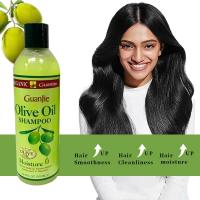 China Private Label Extreme Moisture Curly Hair Care Products Hot Selling Professional Home Use Olive Oil Hair Shampoo for sale