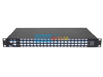 China 40 Channel DWDM MUX DEMUX C21-C60 Dual Fiber 100GHz AAWG with Monitor Port for sale