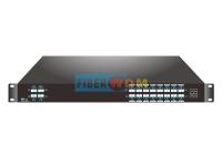 China 16CH C21-C36 DWDM Mux Demux Dual Fiber 1U Rack with 1310nm Port and Monitor Port for sale