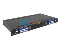China 8CH C40-C47 DWDM OADM Dual Fiber West to East TFF 100GHz 1U Rack for sale