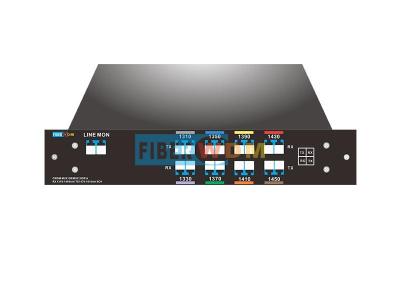 China 8CH 16 Waves CWDM MUX DEMUX Single Fiber 1310-1610nm with Monitor Port for sale