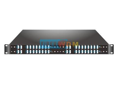 China 8 Channel CWDM Mux Demux Module 1470nm to 1610nm Dual Fiber Plug In LGX Box for sale