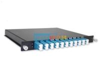 China 8CH CWDM MUX DEMUX Dual Fiber 1270-1450nm Skip 1390 1410nm LC/UPC LGX Box Plug-In Module for sale