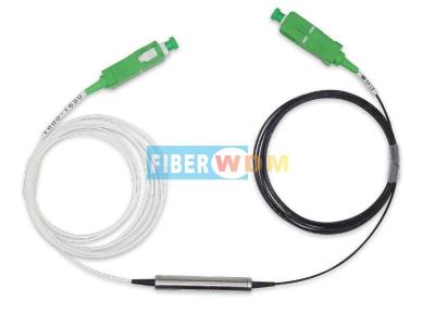 China 1625nm OTDR FWDM Filter Single Channel 3 Port Low Insertion Loss 0.6dB for sale