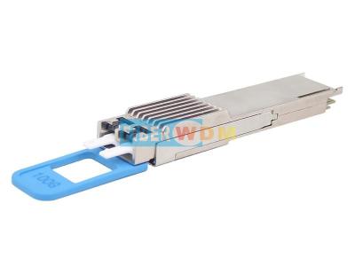 China 100G QSFP28 DWDM PAM4 Transceiver Dual CS Connector 80km SMF for sale