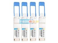 China 100Gb QSFP28 LR1 Single Lambda Optical Transceiver 10km 1271nm 1291nm 1311nm 1331nm for sale